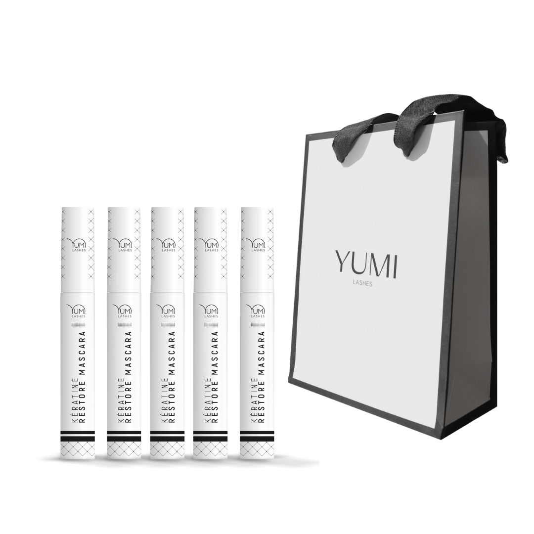 Keratine Restore Mascara - Retail Pack with YUMI Bags (5 Pieces) – YUMI ...